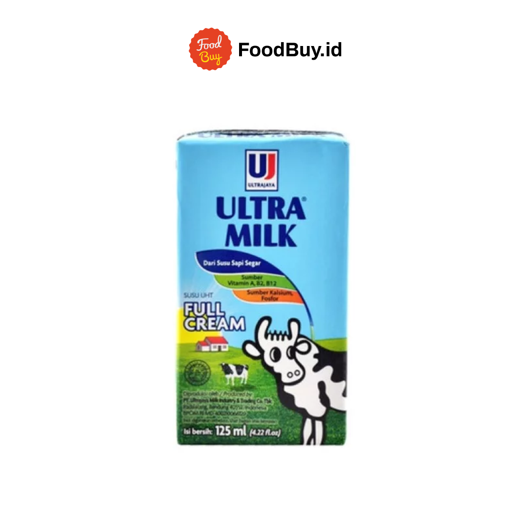 Ultramilk Susu UHT Full Cream 125 ml - Foodbuy
