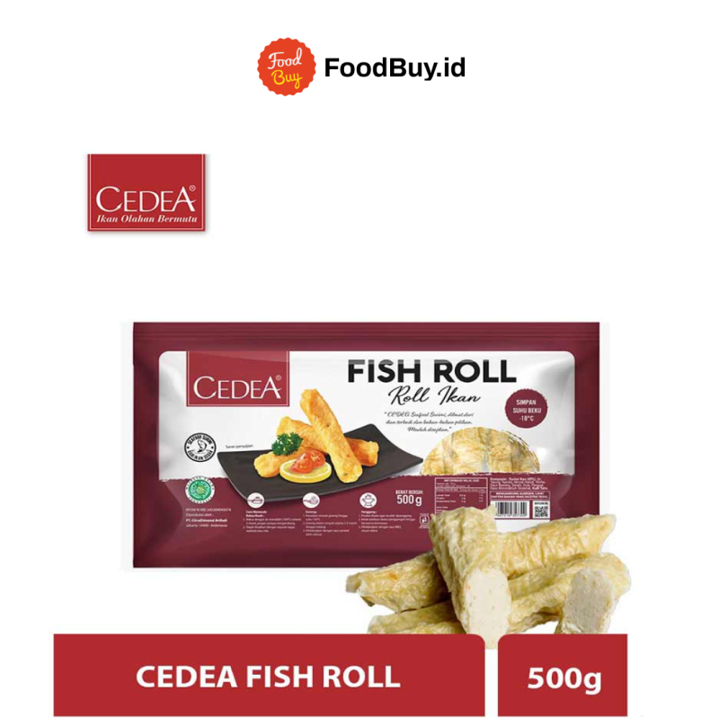 Cedea Fish Roll Original Ikan 500 gr - Foodbuy